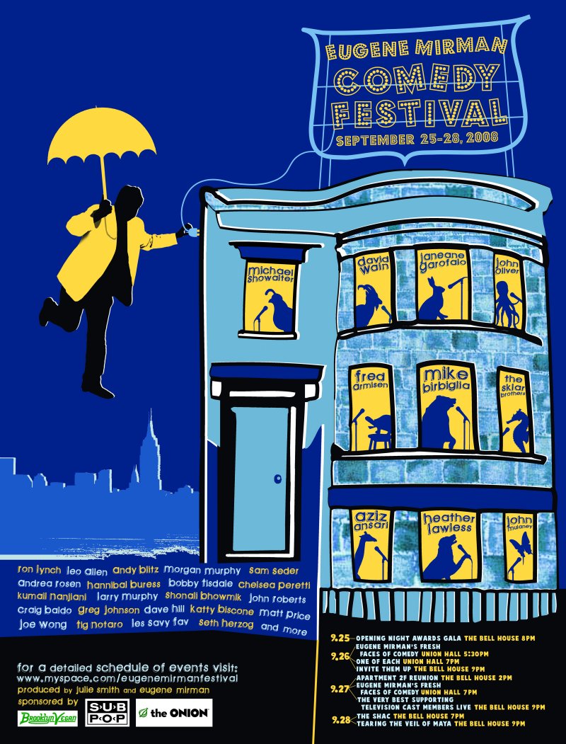 EMCF Brooklyn 2008 Poster – Pretty Good Friends
